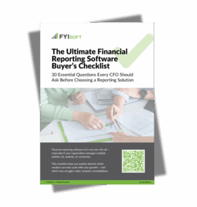 The Ultimate Financial Reporting Software Buyer's Checklist